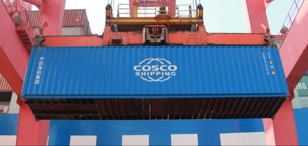 Cosco implemeta il servizio intermodale - Messaggero Marittimo