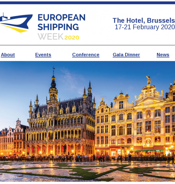 Iniziata European Shipping Week 2020 - Messaggero Marittimo