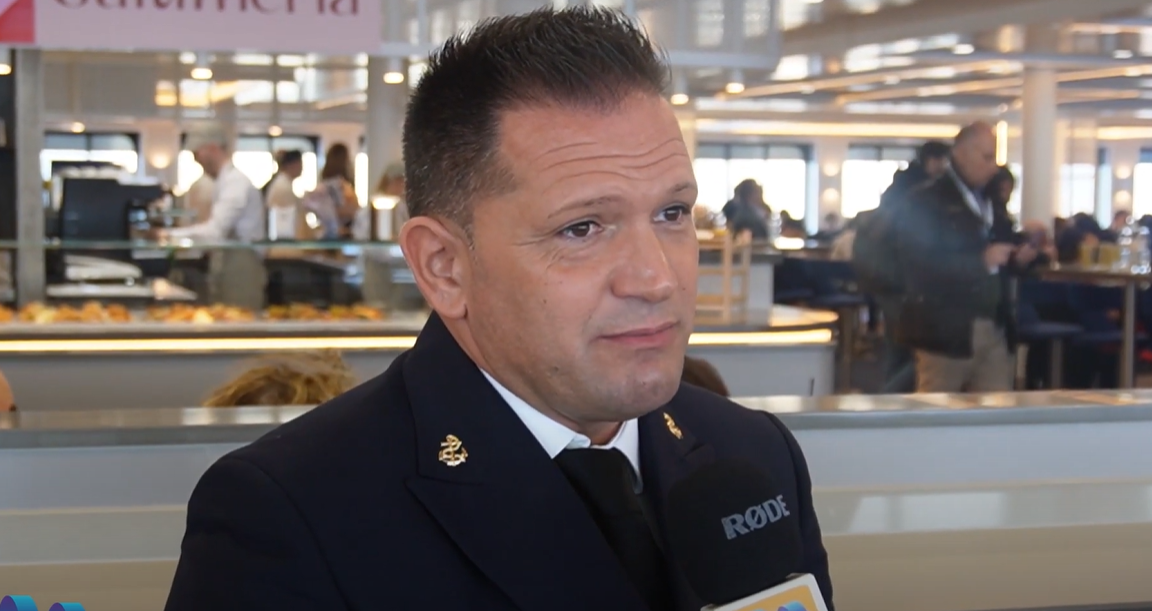 Al comando della Moby Legacy: Salvatore Lucido - Messaggero Marittimo