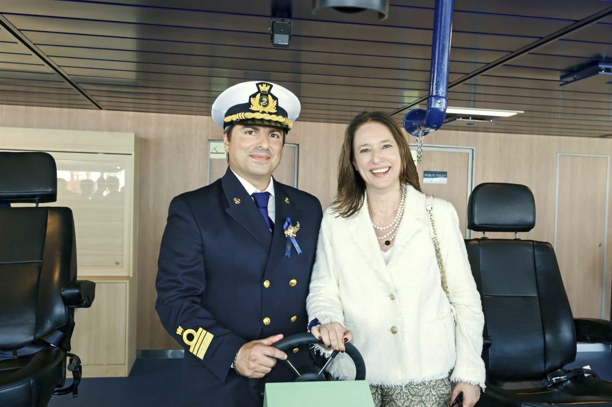 Capt. Giovanni Battista Raccuglia (Master of the Grande Shanghai) and ...